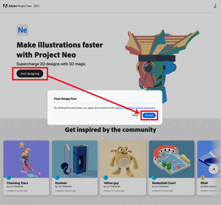 【無料】Adobe Project Neoで簡単に3Dモデリング! 特徴と使い方を解説 | 321web